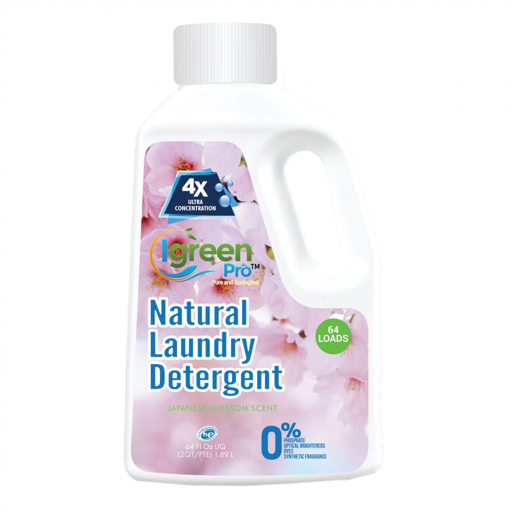 Natural Liquid Laundry Detergent With Japanese Blossom (out of stock ...